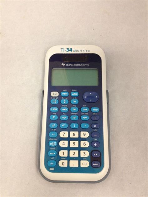 Texas Instruments Ti 34 Multiview Scientific Calculator