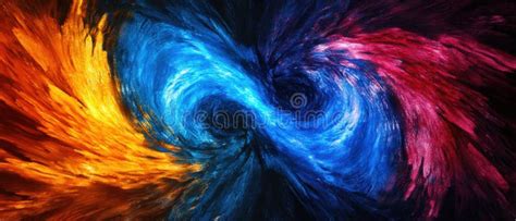 cartoon illustration of binary stars orbiting in vibrant sci fi colors