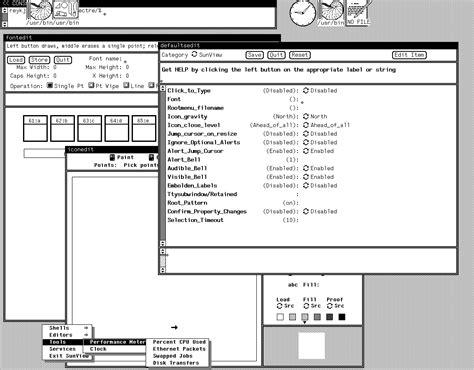Old Vintage Computing Research If One Guis Not Enough For Your Sparc Workstation Try Four