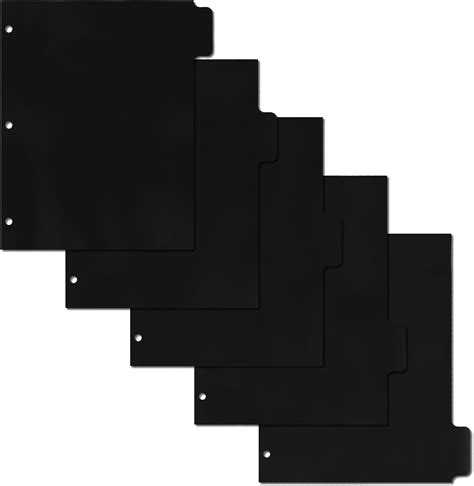 Amazon Com Koqye Binder Index Dividers Pink Plastic Dividers For 3 Ring Binder Pink Binder