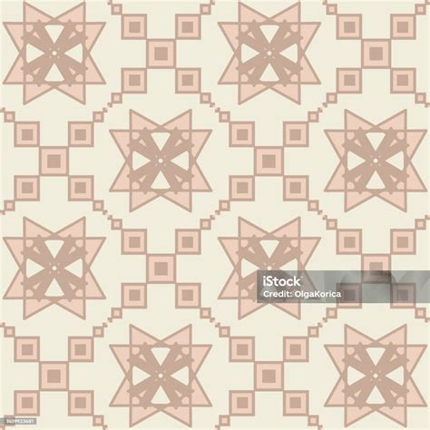 크리 에이 티브 세라믹 타일 베이지 흑백 파스텔 색상 트렌디 한 대칭 사각형 타일 디자인 벡터 일러스트 레이 션 디자인 0명에 대한 스톡 벡터 아트 및 기타 이미지 Istock