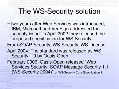 Ppt Ws Security Powerpoint Presentation Free Download Id547206