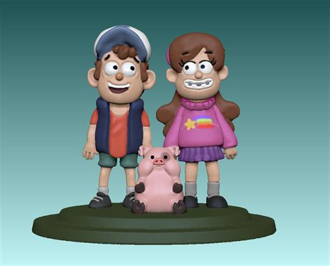 Printable Dipper And Mabel 3d Free Printables