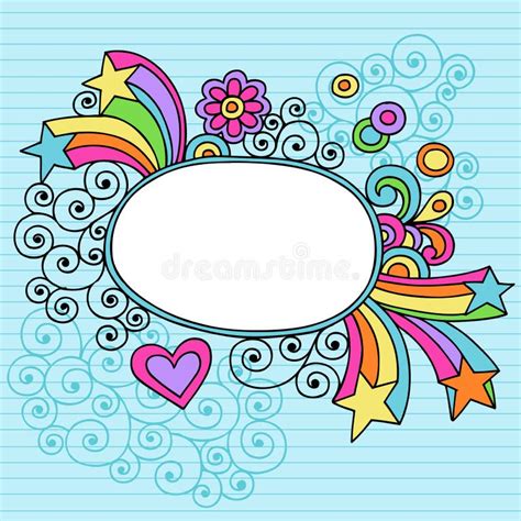 Psychedelic Clouds Notebook Doodle Vector Stock Vector Illustration Of Ornamental Leaf 12142551