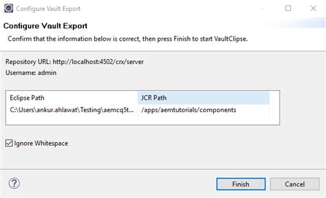 Steps To Configure Filevault Tool Vlt In Cq Aem Cq5 Tutorials