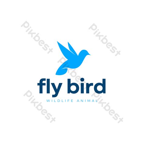 Hand Draw Fly Bird Logo Png Images Png Free Download Pikbest