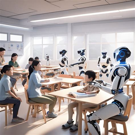 At Chinas Robot School Machines Learn Like Humans Teacher Uses Vr