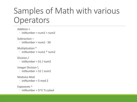 503 Apply Operators And Boolean Expressions Ppt Download