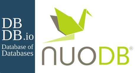 Nuodb Database Of Databases