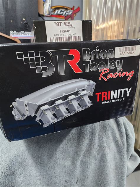 Btr Trinity Intake Manifold For Ls7 Engines Black Tra 7 Blk P105 Njclsx