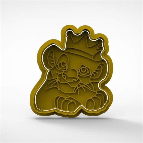 Simba With Crown Bake My Sweet Day