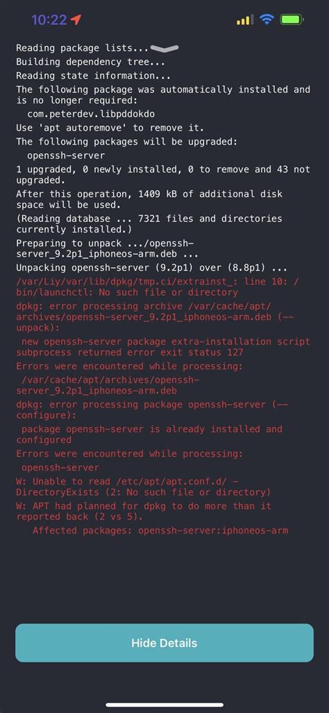 Openssl Server Cannot Installation Rjailbreak