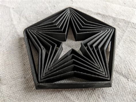 Nested Stars By Chad Allen Download Free Stl Model