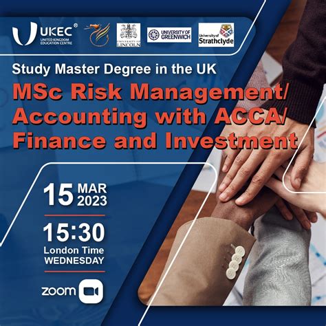 Study Msc Risk Managementaccounting With Accafinance And Investment