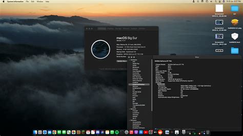 look this beauty running macos bigsur on my potato hackintosh r hackintosh