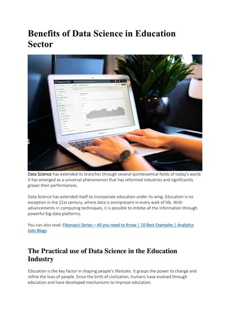 PPT Benefits Of Data Science In Education Sector PowerPoint Presentation ID 11772936