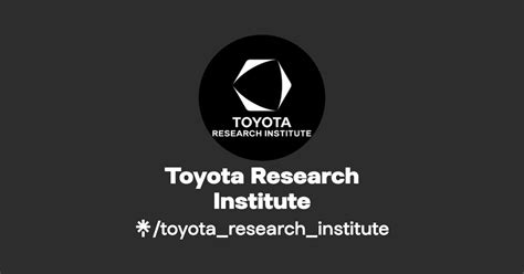 Toyota Research Institute Linktree