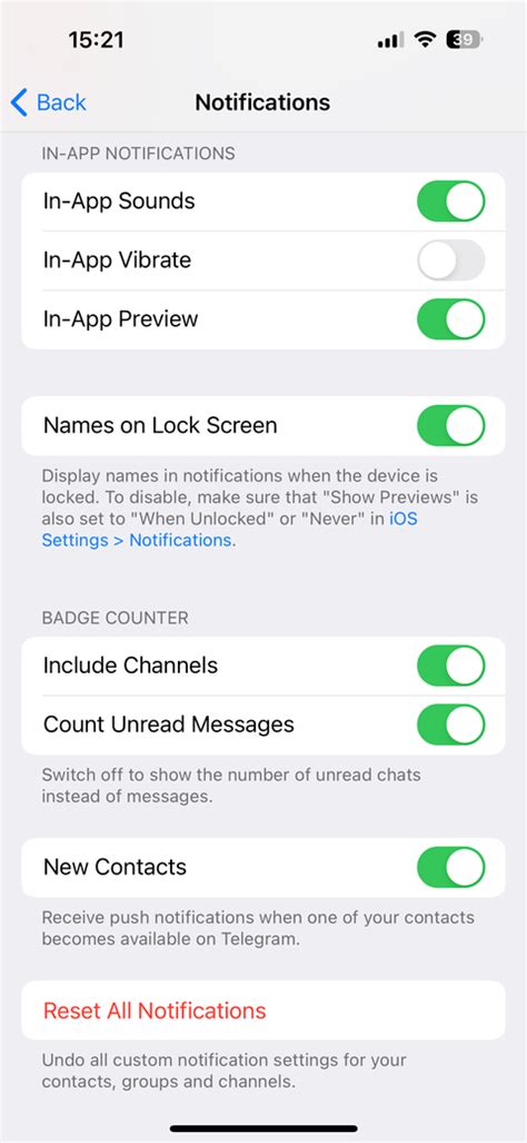 Telegram How To Turn Off New User Notifications
