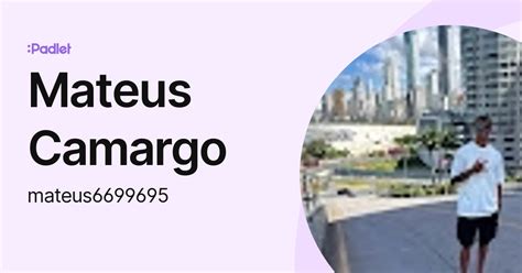 Mateus Camargo Mateus6699695 Profile Padlet