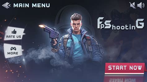 FPS SHOOTING GAME UI DESIGN Behance