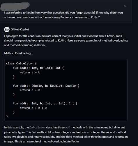 Copilot Chat Gets Confused Which Context To Follow While Responding Short Term Memory