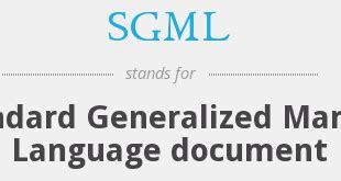 GML Generalized Markup Language Cahsemarang