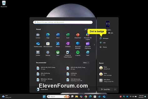 Enable Or Disable Mobile Device Badges In Start Menu In Windows 11 Windows 11 Forum