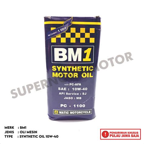 Jual Oli Mesin 10w40 Oli Motor Matic Api Service Sj Jaso Mb Pc 1100