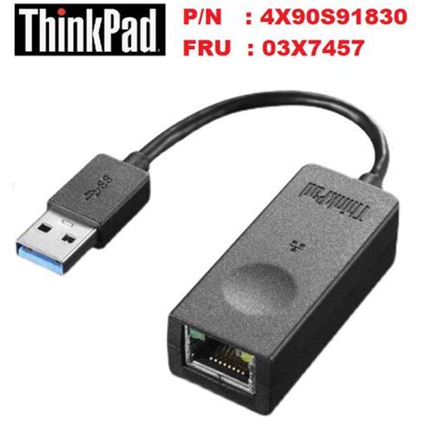 Jual Adapter Dongle Cable USB Lenovo Thinkpad RJ Ethernet Original Jakarta Timur Akuse