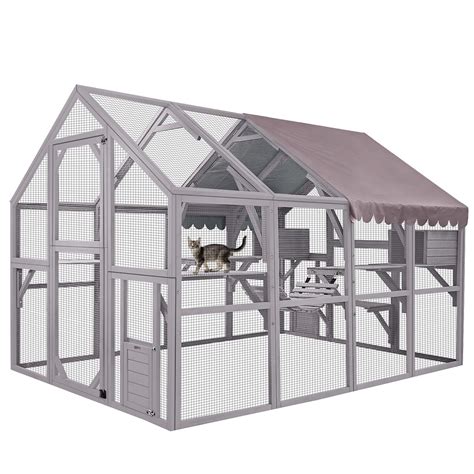 Tucker Murphy Pet™ Ephrona Large Outdoor Cat House And Reviews Wayfair