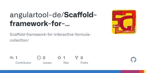 Github Angulartool Descaffold Framework For Interactive Formula Collection Scaffold