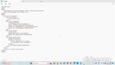 Sushan Poojary On Linkedin 📈 Task 1 Done Create Digital Clock 📈 Language Use