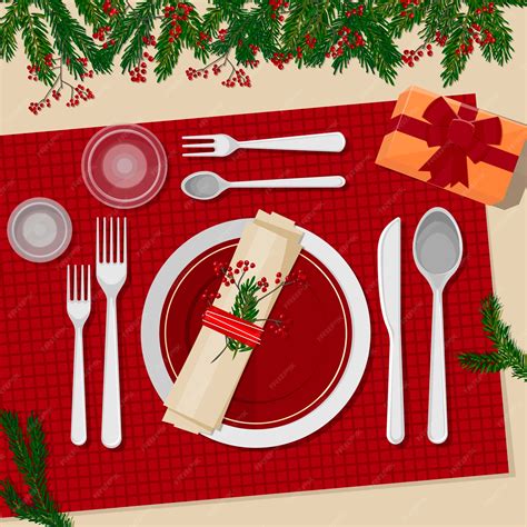 Table Setting Clip Art
