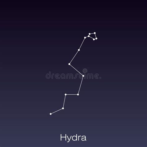 Constellation As It Can Be Seen By The Naked Eye Stock Illustration Illustration Of