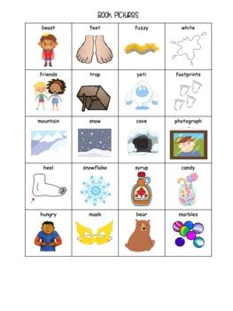 How To Catch A Yeti By Piecefully Learning TPT