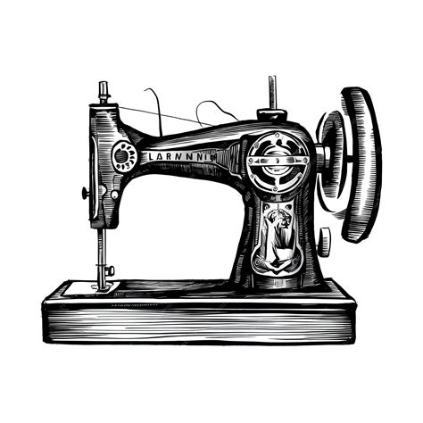 세탁기 모노크롬 잉크 스케치 터 드로잉 조각 스타일 일러스트레이션 프리미엄 Ai 생성 벡터