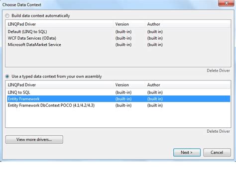Entity Framework Linqlinqpad Same Query Different Results Stack Overflow