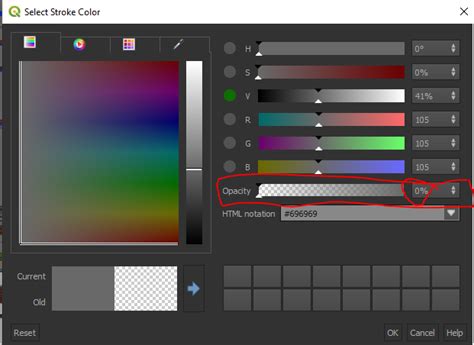 Style How To Create A Symbol With No Fill Color In Qgis Geographic Information Systems