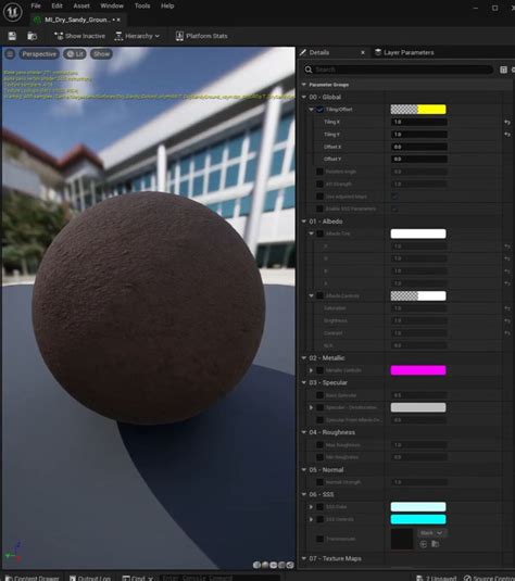New To Ue5 Why Cant I See The Material Parameters In Material Editor
