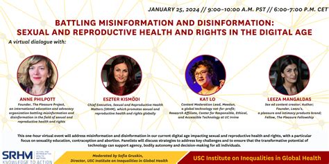 Battling Misinformation And Disinformation Sexual And Reproductive Health And Rights In The