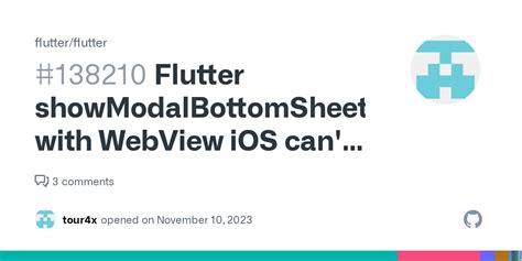 Flutter ShowModalBottomSheet With WebView IOS Can T Scroll Issue