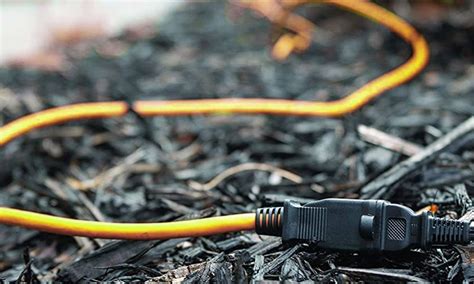 7 Clever Ways To Hide Extension Cords Outside
