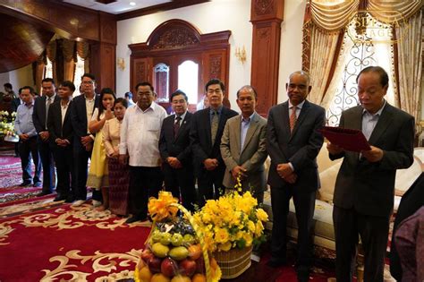 ពិធីបុណ្យចម្រើនជន្មាយុ ជូនសម្តេចអគ្គមហាពញាចក្រី ហេង សំរិន ប្រធានរដ្ឋសភា