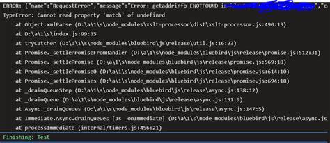 Getaddrinfo Enotfound Error · Issue 6 · Requestrequest Promise Native · Github