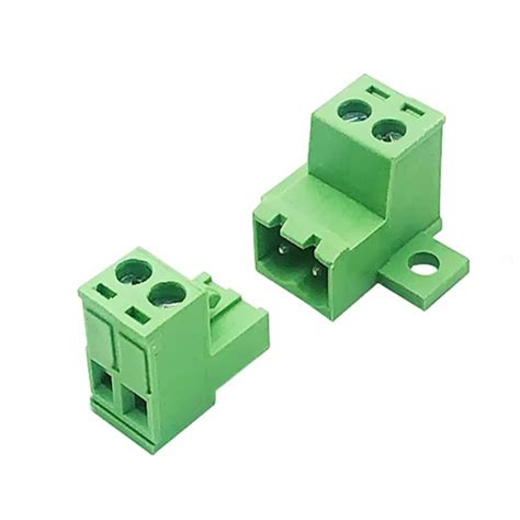 Mountable Way Male And Female Pluggable Screw Connector Set Railwayscenics
