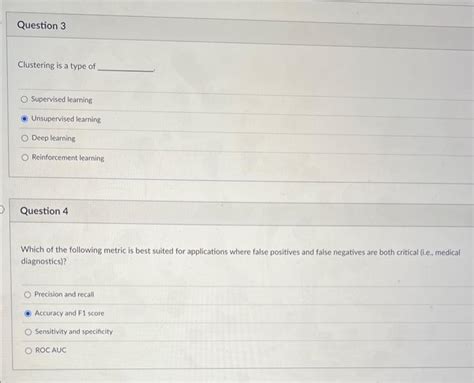 Solved Clustering Is A Type Of Supervised Learning Unsup
