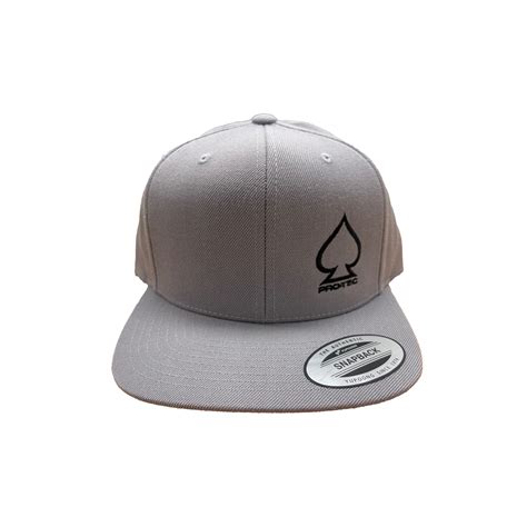 Pro Tec Stacked Flat Cap Silver Pro Tec Helmets