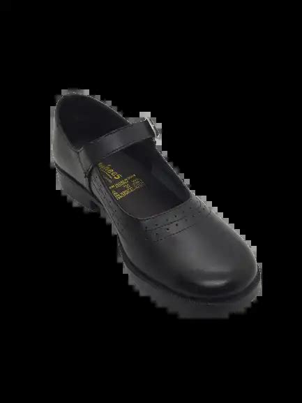 Toughees Girls Pearl School Shoes Black Shoe Emporiuim