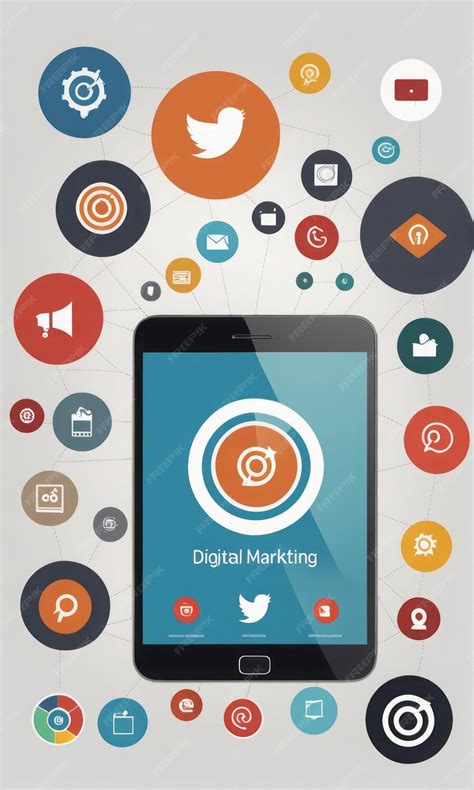 Premium Photo Digital Marketing Concept Vector Illustrationdigital Marketing Concept Vector