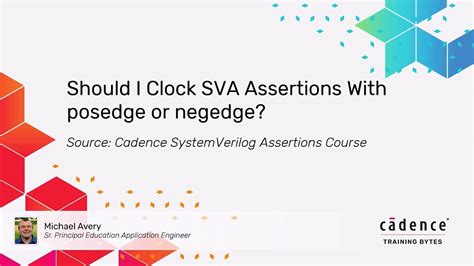 Should I Clock Sva Assertions With Posedge Or Negedge Youtube